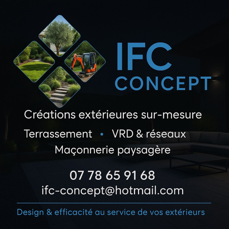 Fabien Calvet (IFC CONCEPT) - Paysagiste / Terrassement à Millery ...