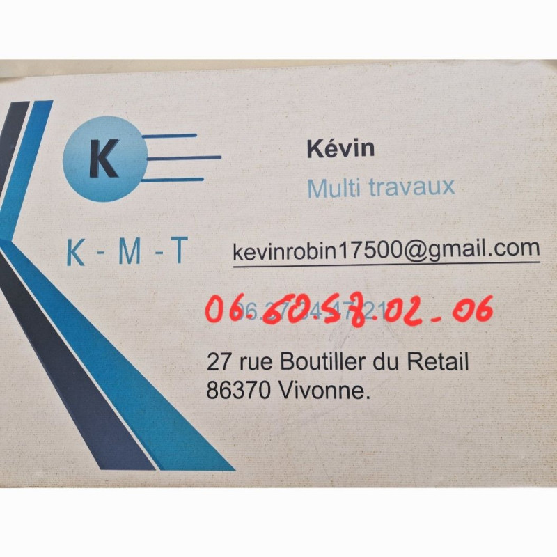Kevin Robin - Multi service à Saint-Magne-de-Castillon (33350 ...