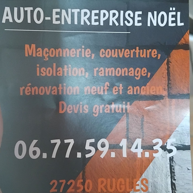 Aurélien Noel - Couverture maçonnerie ramonage à Rugles (27250 ...
